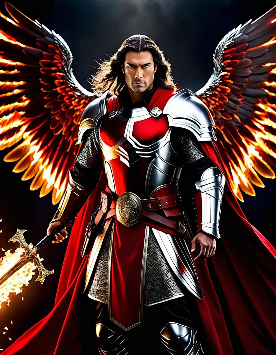 The Archangel Raphael. - AI Generated Artwork - NightCafe Creator