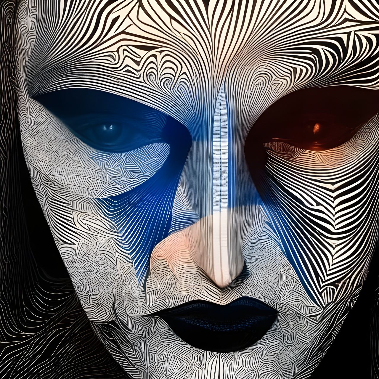 Woman of the Ever-Morphing - AI Generated Artwork - NightCafe Creator