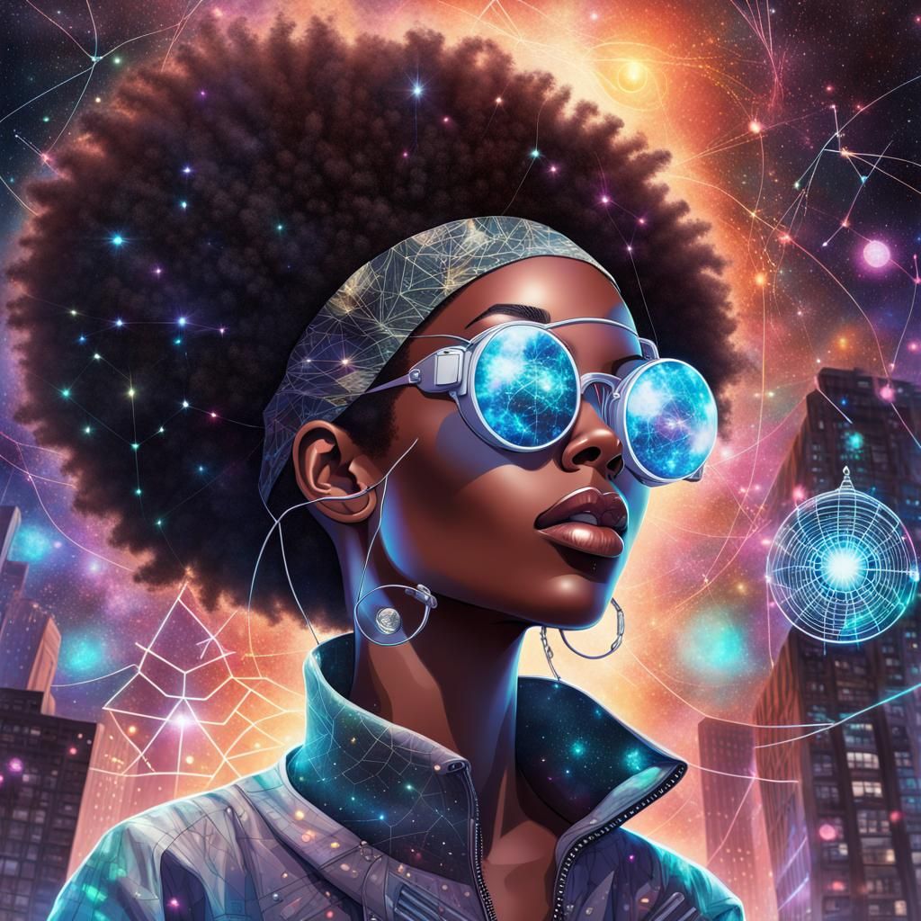 AFROFUTURISM - AI Generated Artwork - NightCafe Creator