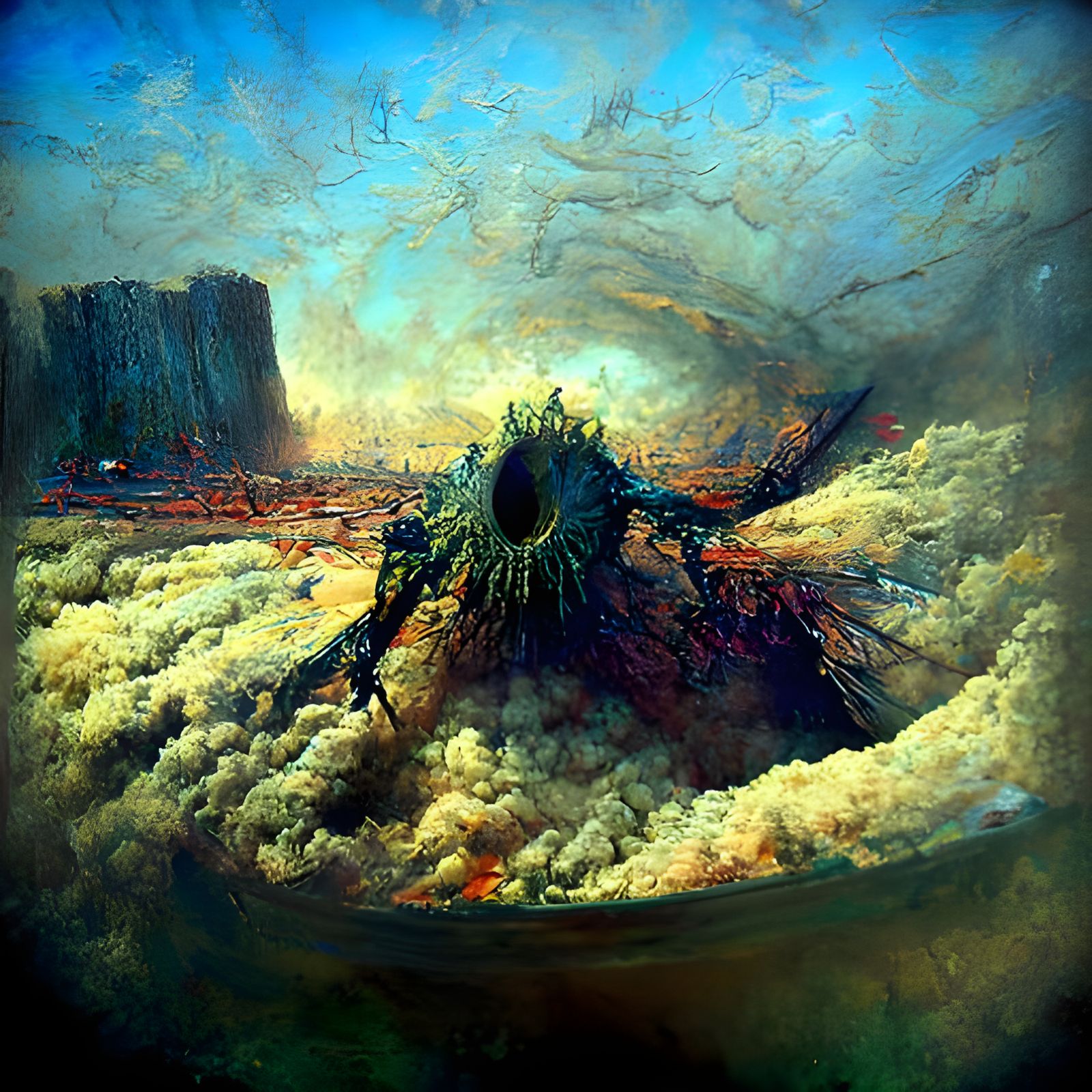 Abstract Monster I - AI Generated Artwork - NightCafe Creator