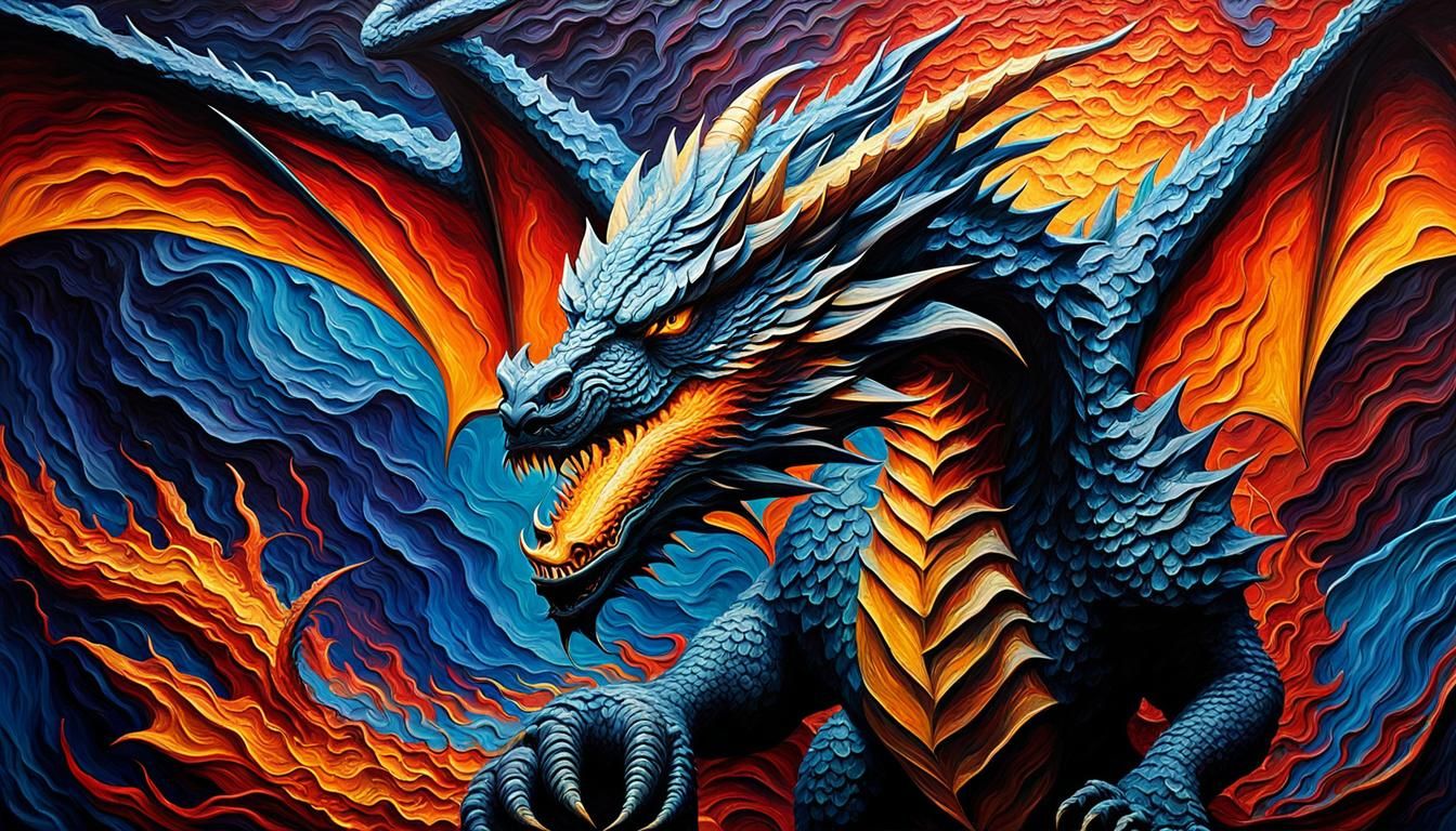 Dragon - AI Generated Artwork - NightCafe Creator