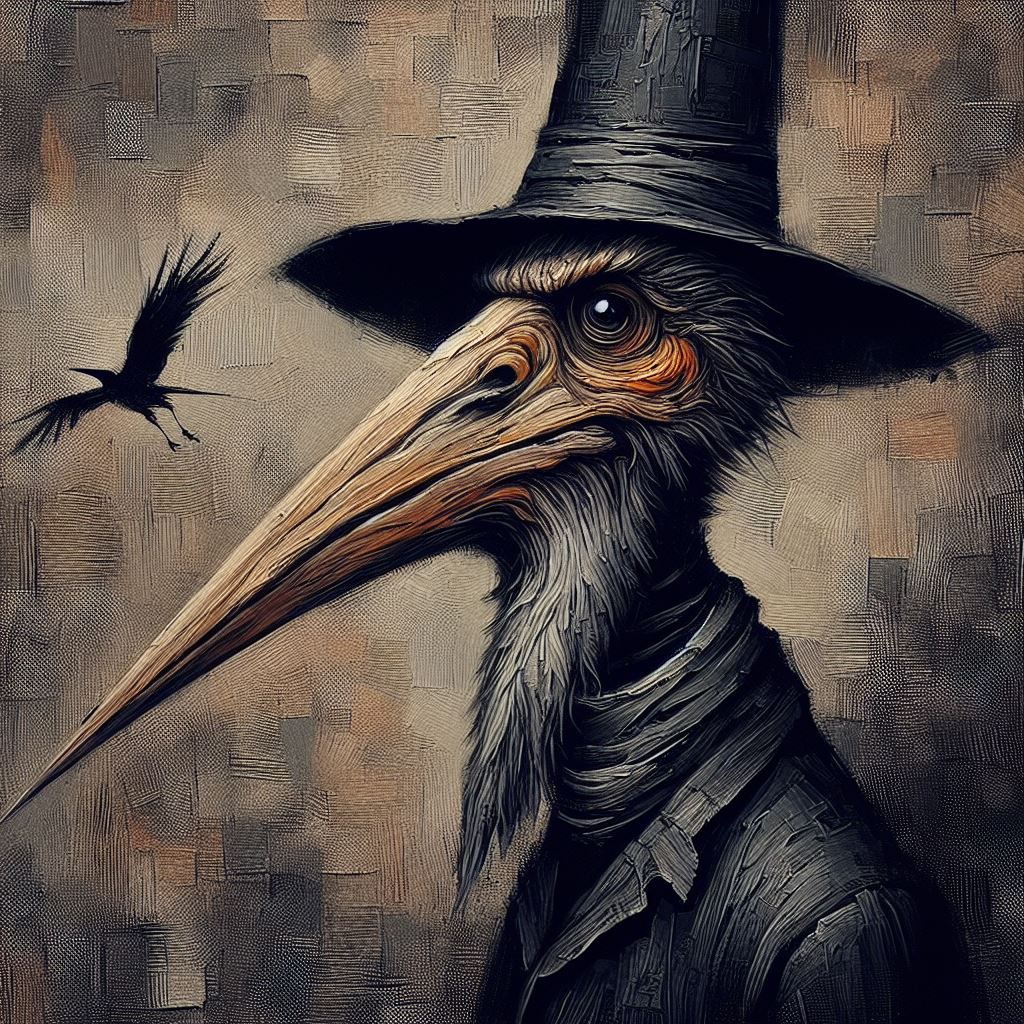 Ichabod "Crow" Crane - AI Generated Artwork - NightCafe Creator