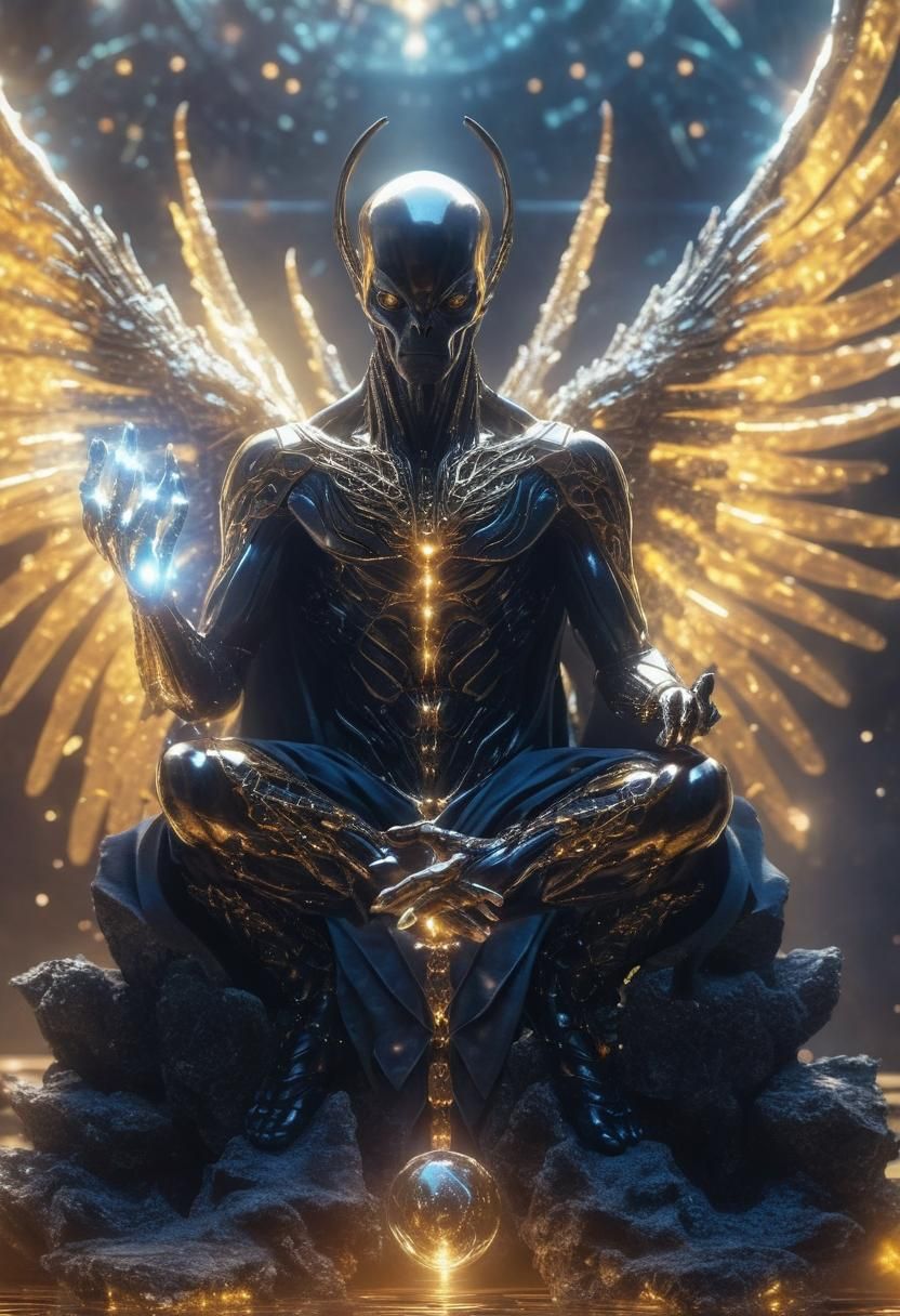 Alien God - AI Generated Artwork - NightCafe Creator