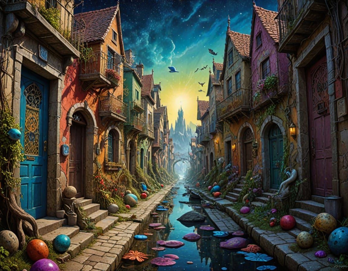 Majestic Cryptid Portraits in a Whimsical Renaissa... - AI Art