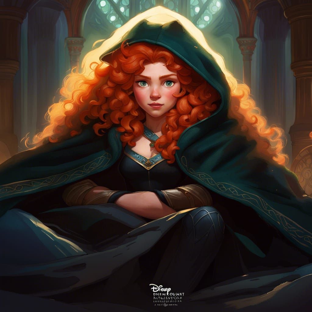 Princess Merida - AI Generated Artwork - NightCafe Creator