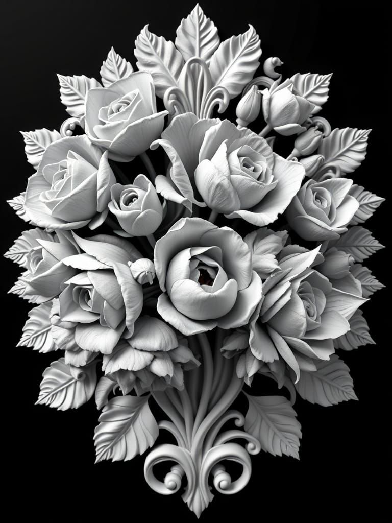 **Generate a high-resolution, 16-bit greyscale depth map of an ...