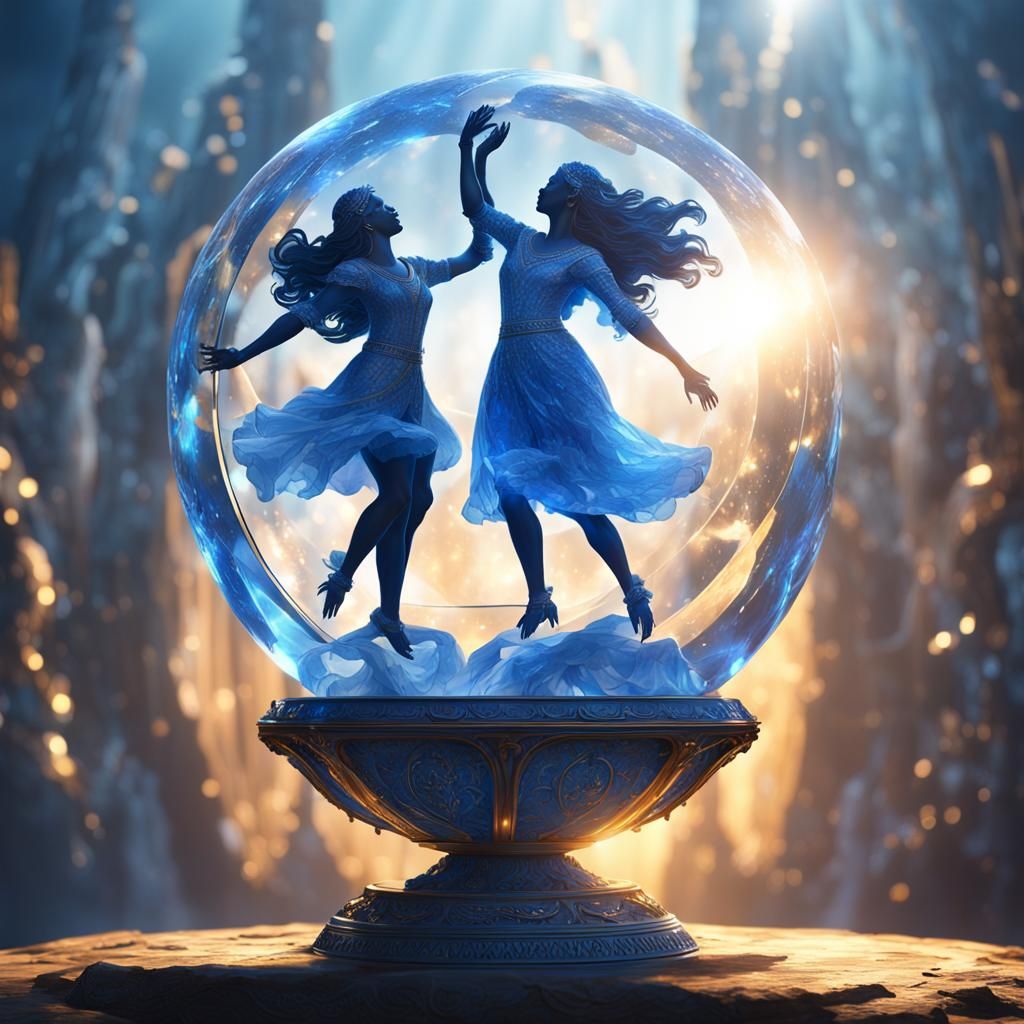 Glass Dance - AI Generated Artwork - NightCafe Creator