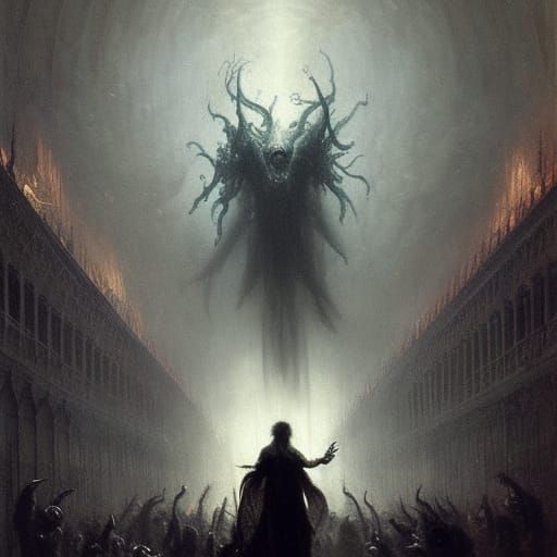 Chaos Entity - AI Generated Artwork - NightCafe Creator