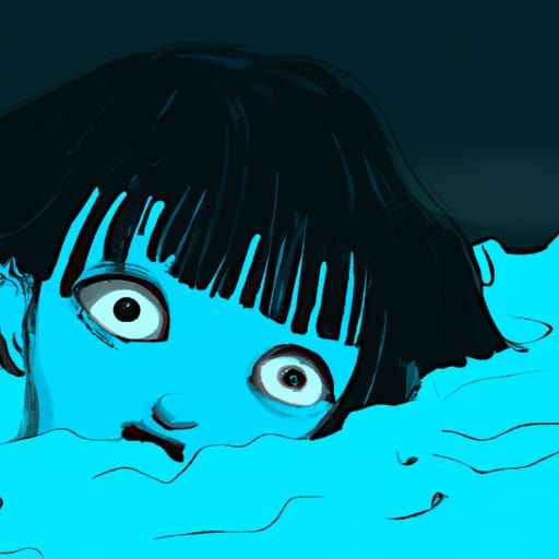 Yokai Taking a Bath in Hades - AI Generated Artwork - NightCafe Creator