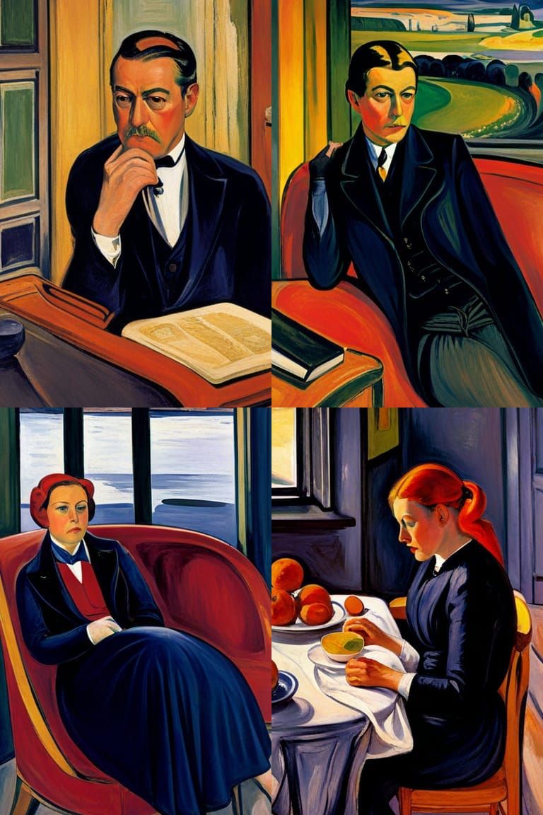 by Edvard Munch (SDXL Artist Study) - AI Generated Artwork - NightCafe ...