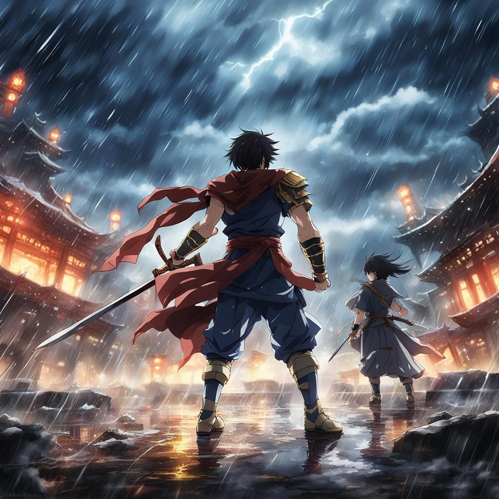 Good versus evil. - AI Generated Artwork - NightCafe Creator