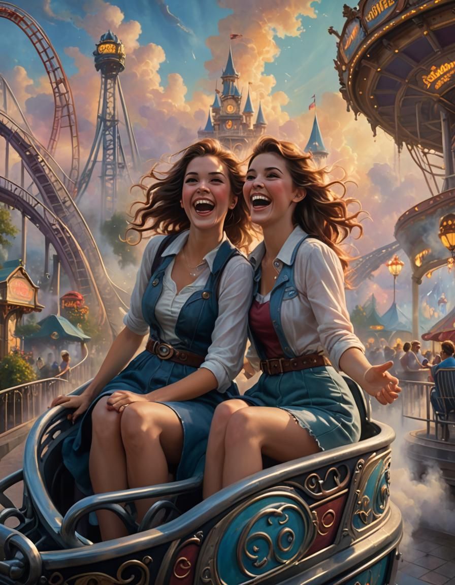 Fun time - AI Generated Artwork - NightCafe Creator