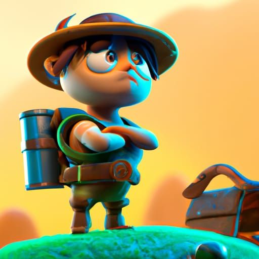 Character from action adventure game sus - AI Generated Artwork ...