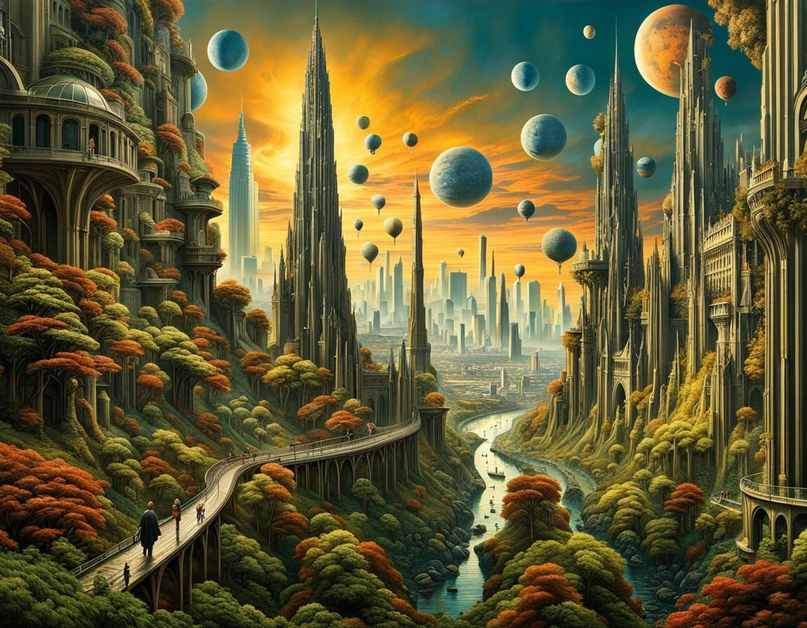 Utopia - AI Generated Artwork - NightCafe Creator