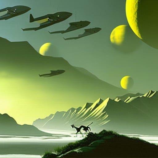 Vimanas, the Ancient Flying Machines of God - AI Generated Artwork ...