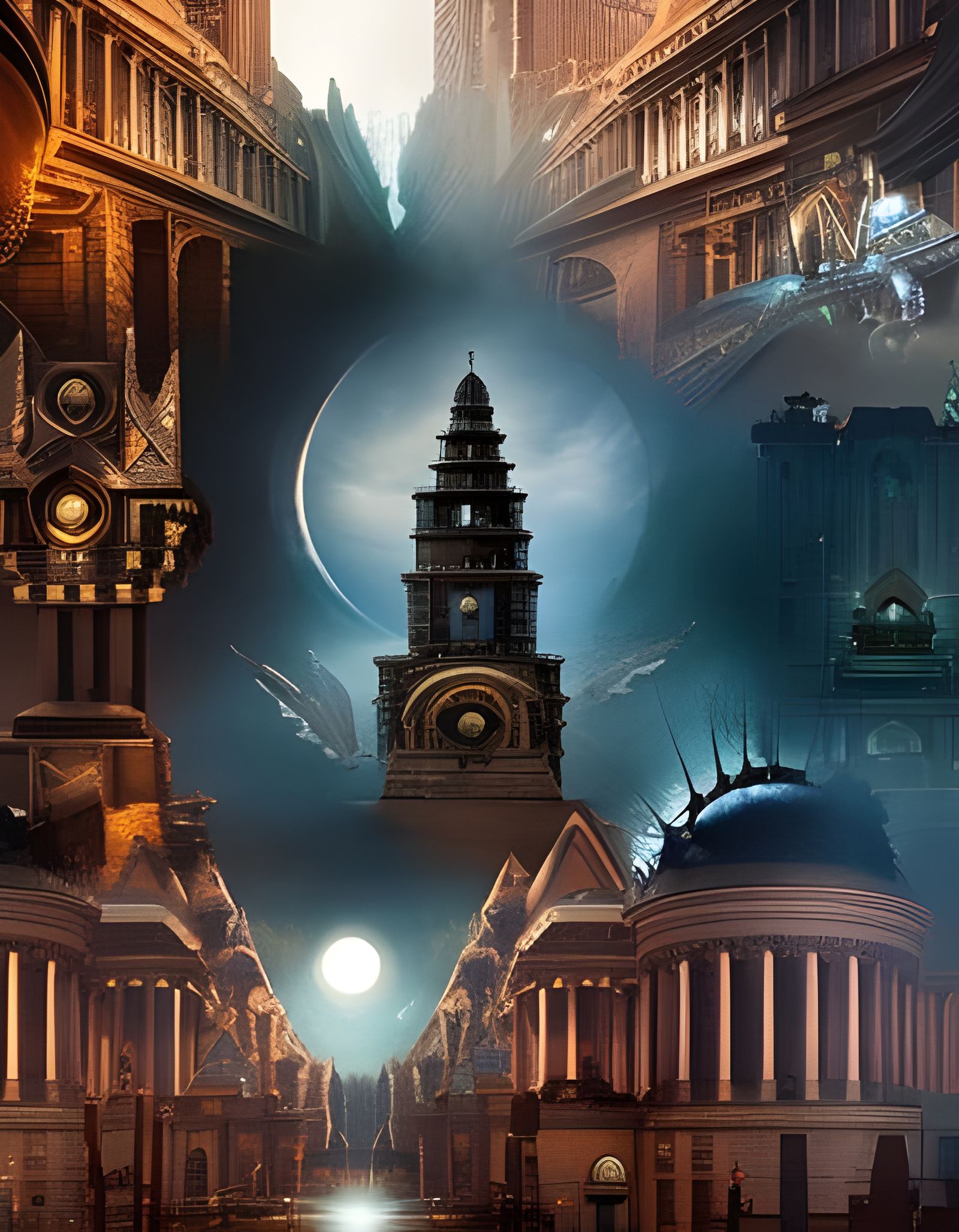 Mystery shrouded in an enigma - AI Generated Artwork - NightCafe Creator