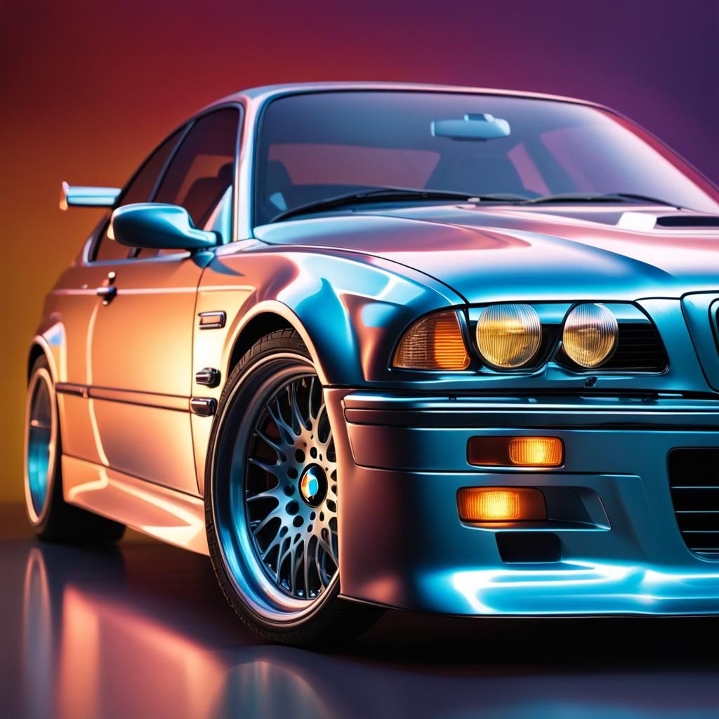 BMW E36 M3 - AI Generated Artwork - NightCafe Creator