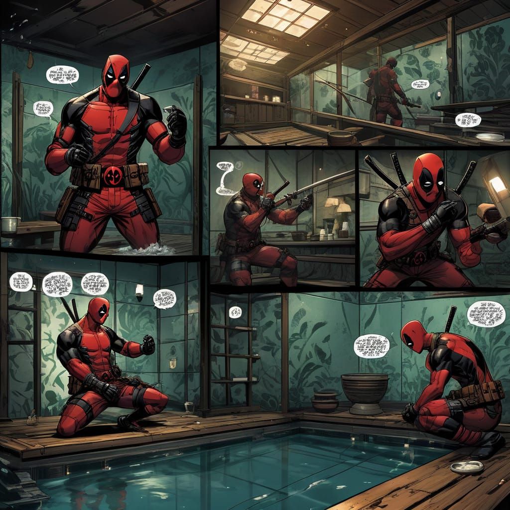 A Deadpool comic page - A Deadpool comic page