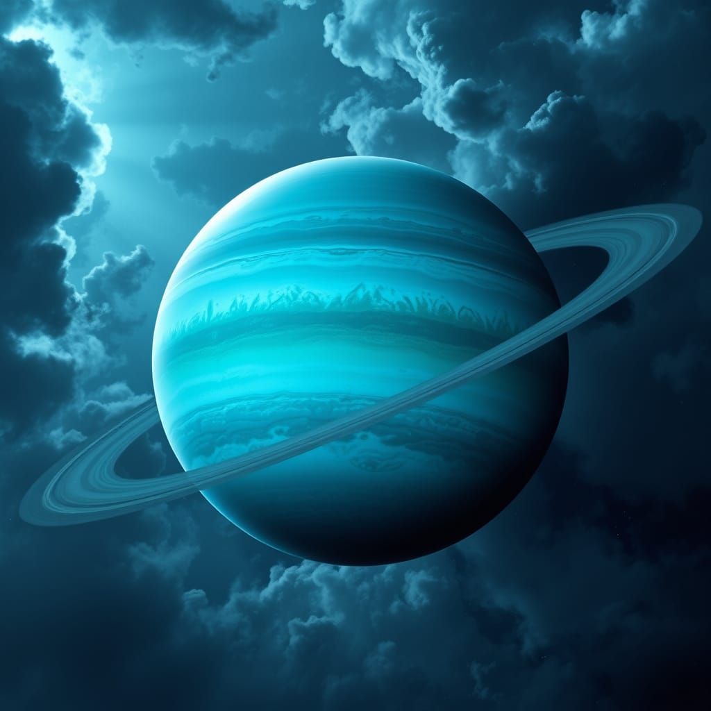 Uranus - Majestic Uranus in Stunning 8K Resolution