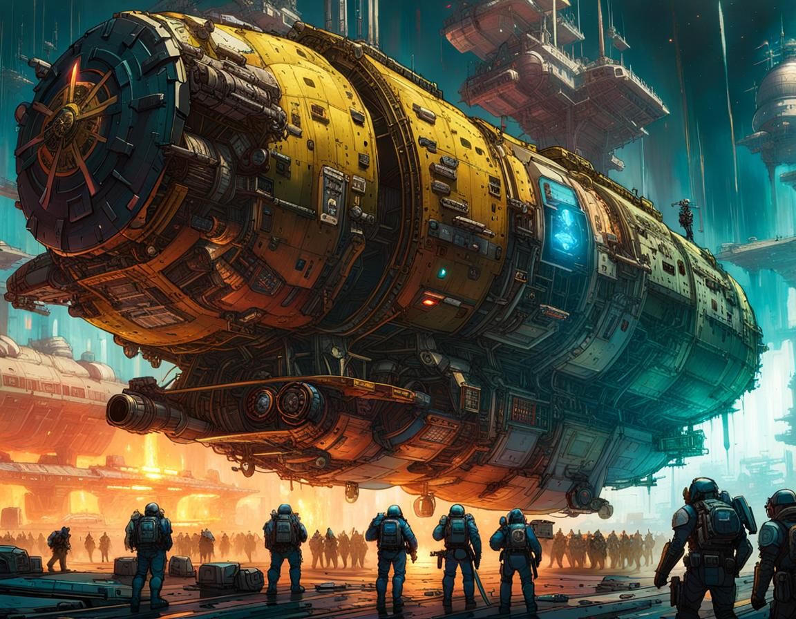 Embarkment - AI Generated Artwork - NightCafe Creator