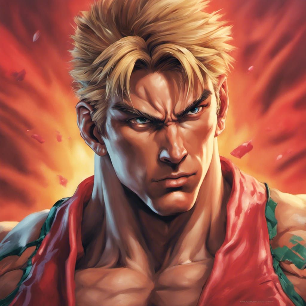 Ken from street fighter 2 - AI Generated Artwork - NightCafe Creator