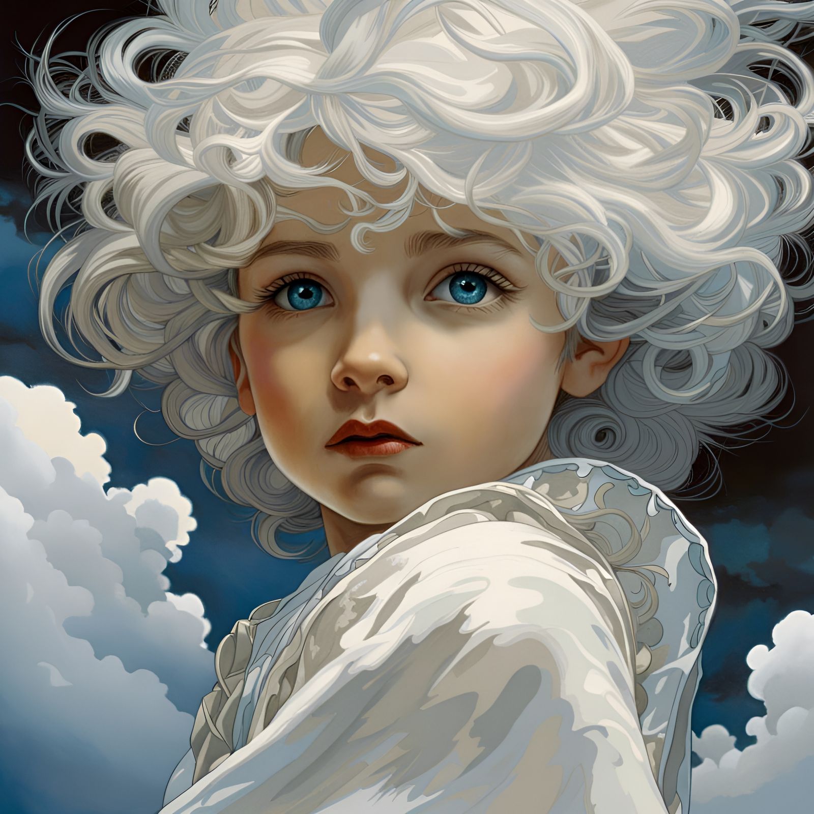 Cloud Little - AI Generated Artwork - NightCafe Creator