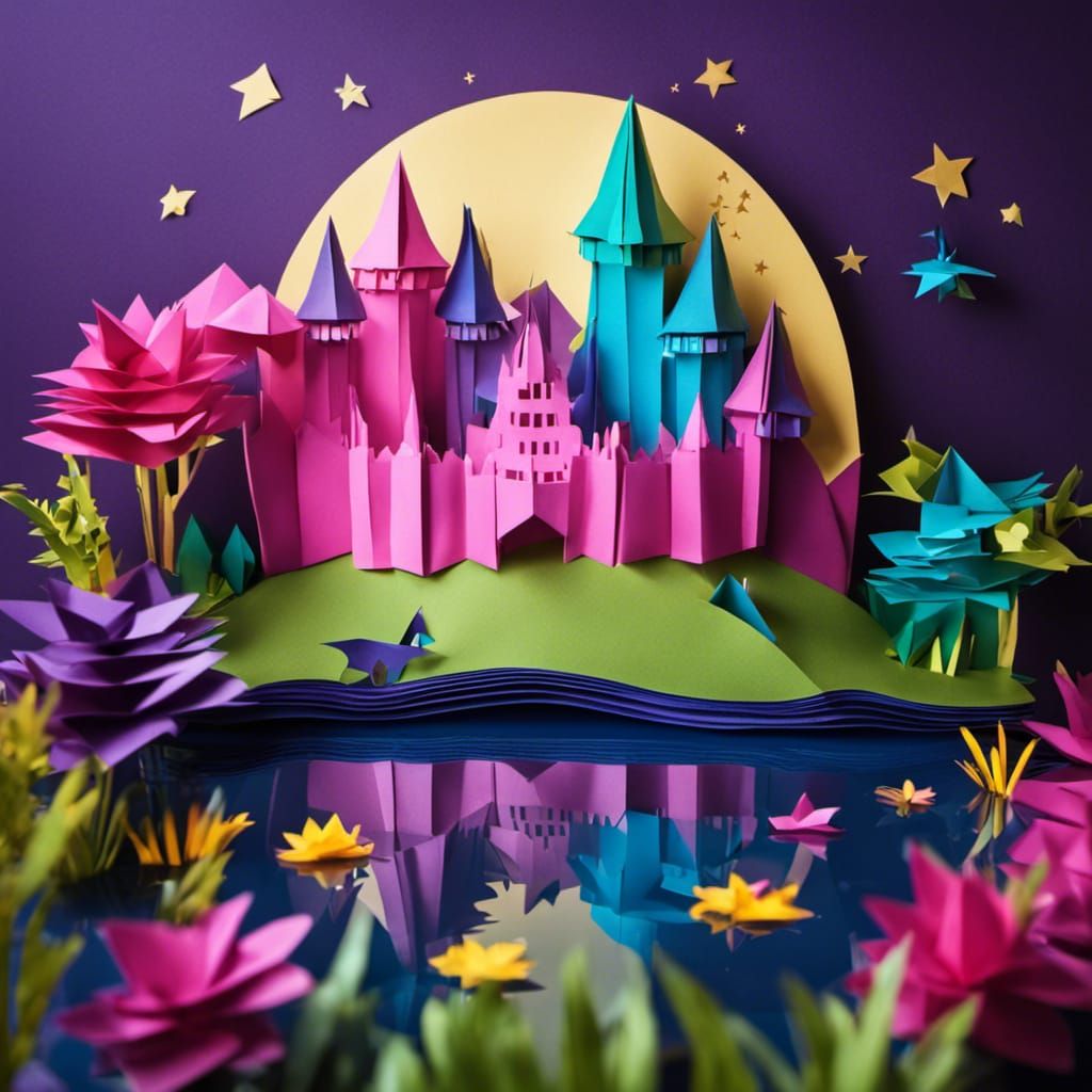 Origami - AI Generated Artwork - NightCafe Creator