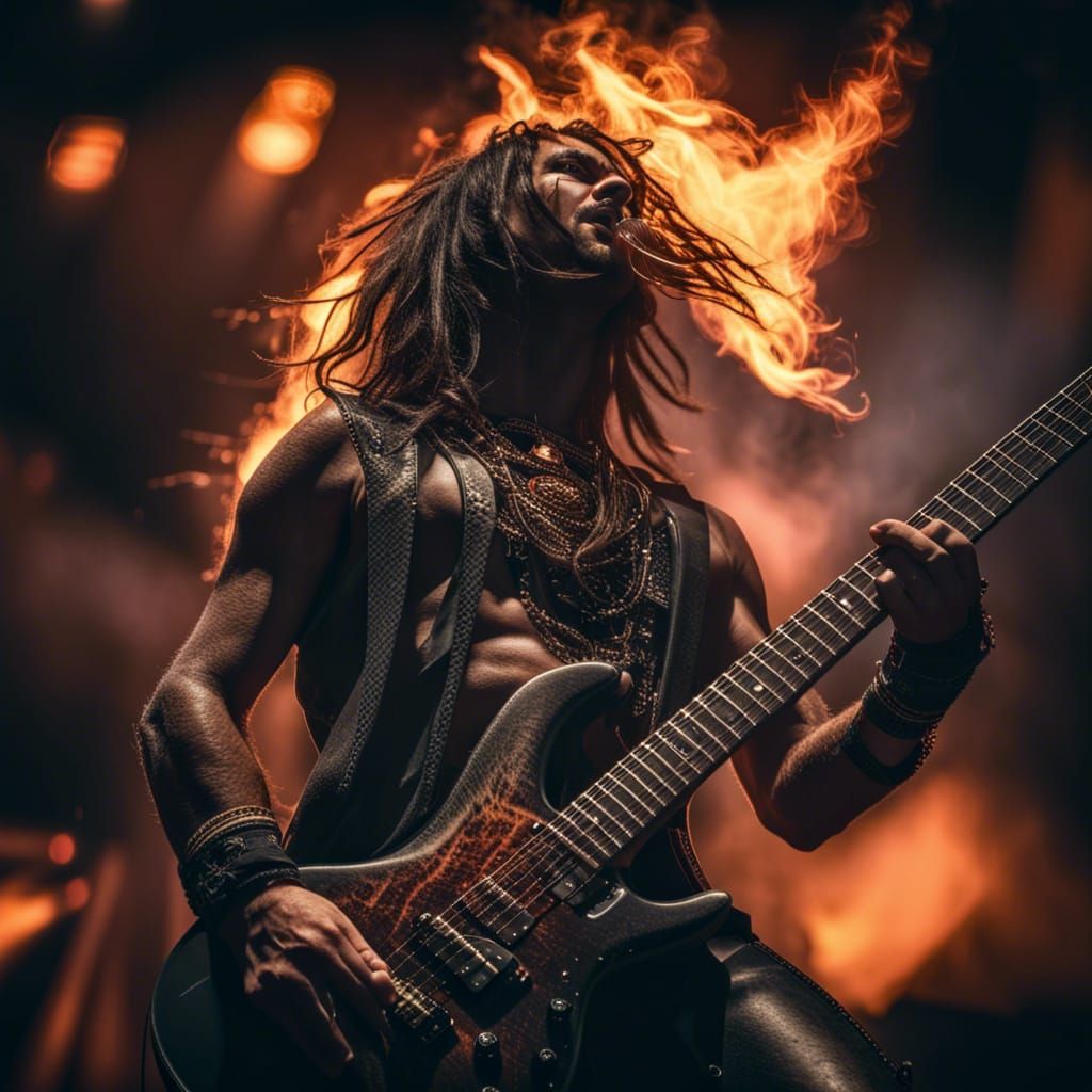 Heavy metal - AI Generated Artwork - NightCafe Creator