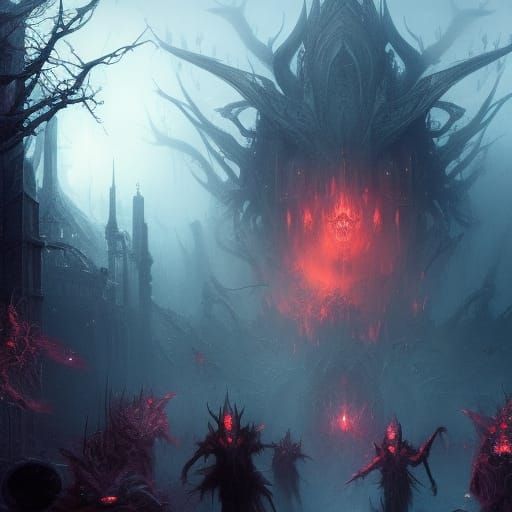 demons dancing - AI Generated Artwork - NightCafe Creator