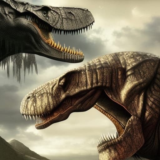 Tyrannosaurus Alien Rex! - AI Generated Artwork - NightCafe Creator