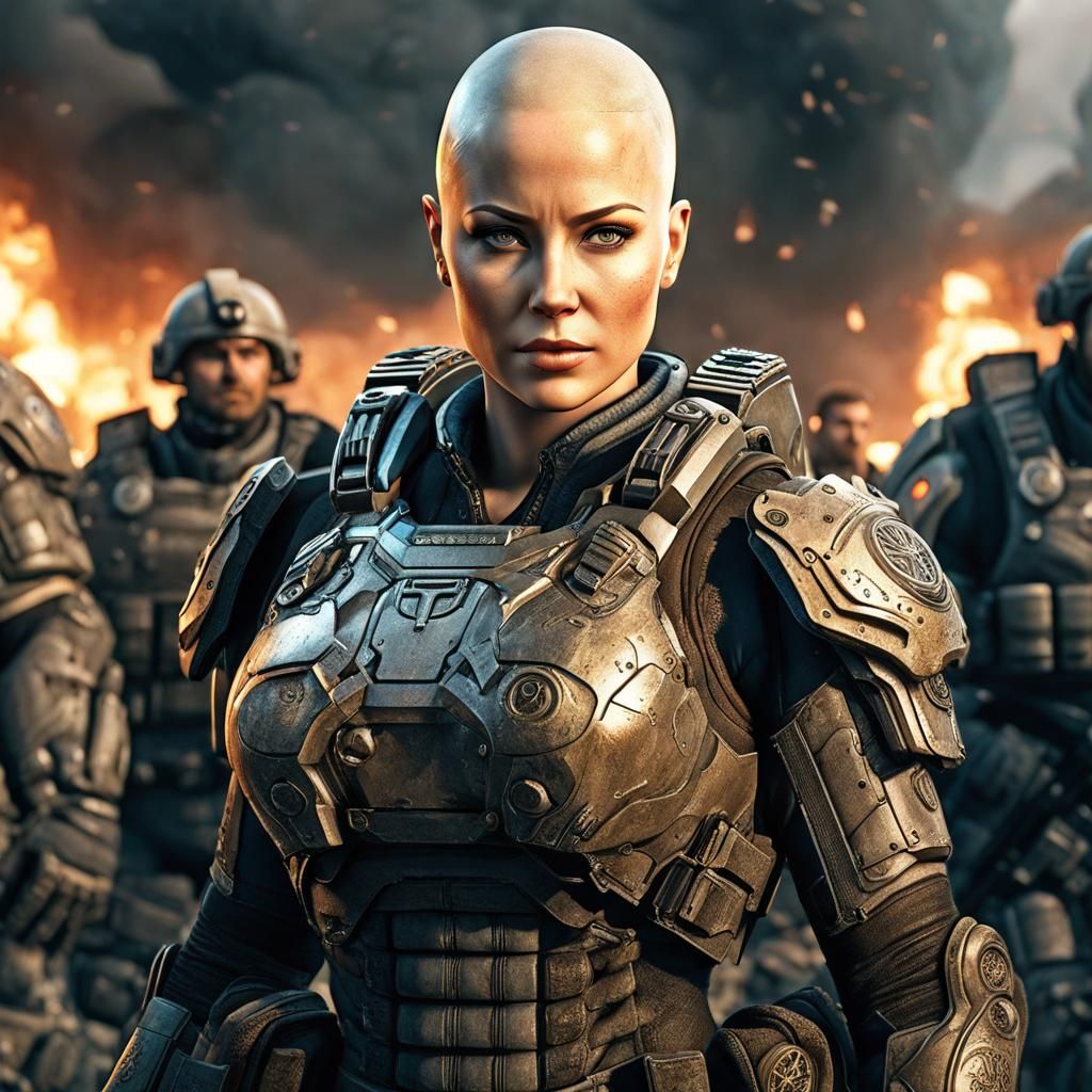 Futuristic Soldier - AI Generated Artwork - NightCafe Creator