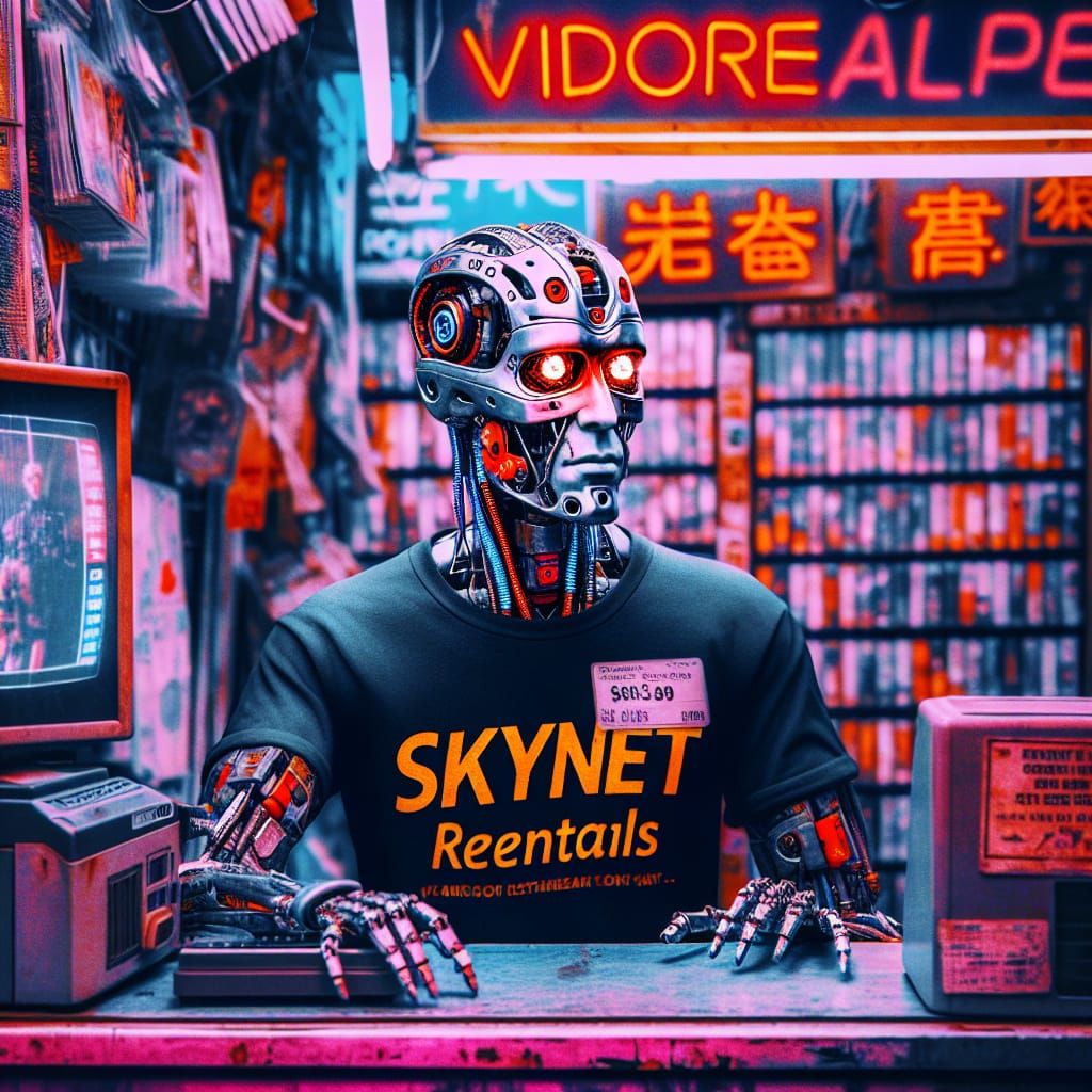 SKYNET Rentals - AI Generated Artwork - NightCafe Creator
