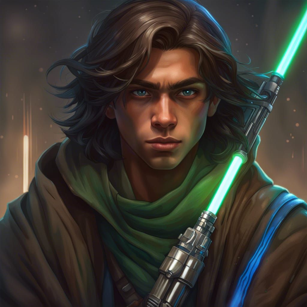 Jedi Knight - AI Generated Artwork - NightCafe Creator