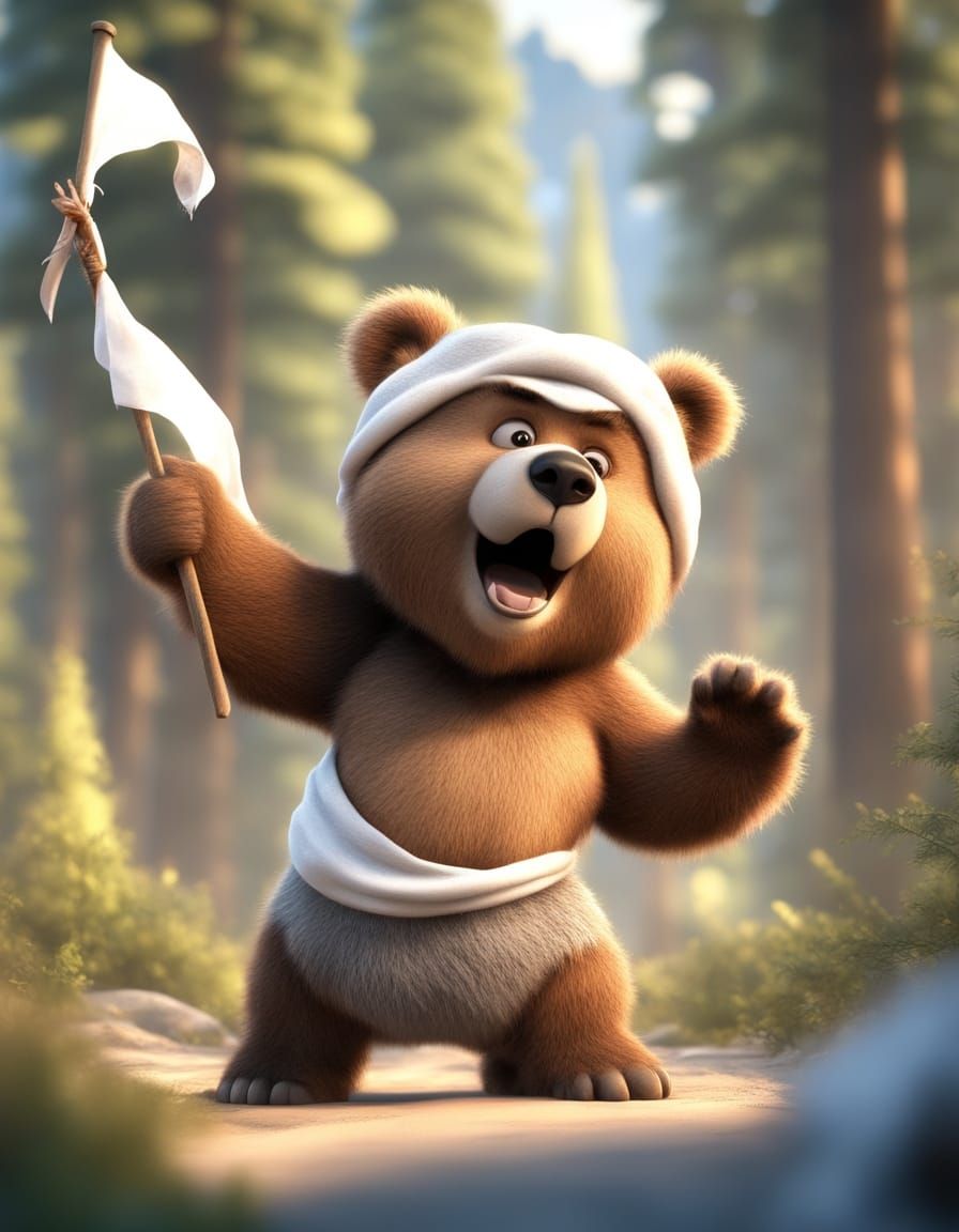 Here I come!! I captured the flag guys! - AI Generated Artwork ...