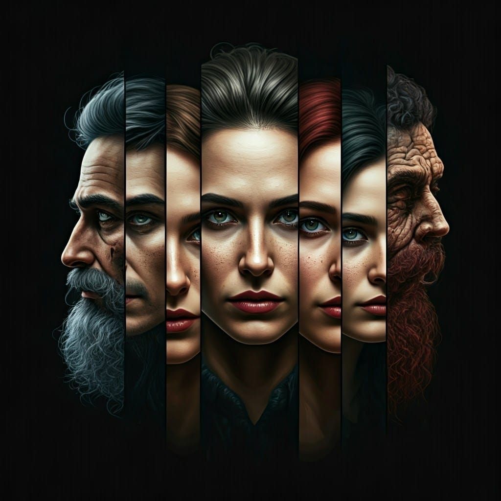 7 Faces of sin; - Human Portraits of the 7 Deadly Sins in a ...