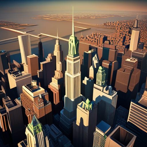 New York City. - AI Generated Artwork - NightCafe Creator
