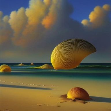 Seashells - AI Generated Artwork - NightCafe Creator