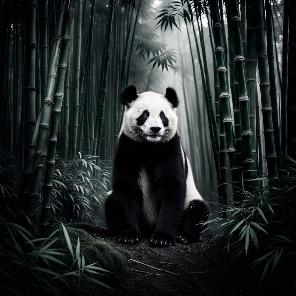 Panda - AI Generated Artwork - NightCafe Creator