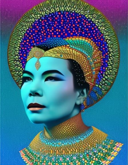 EXOTIC WOMAN - AI Generated Artwork - NightCafe Creator