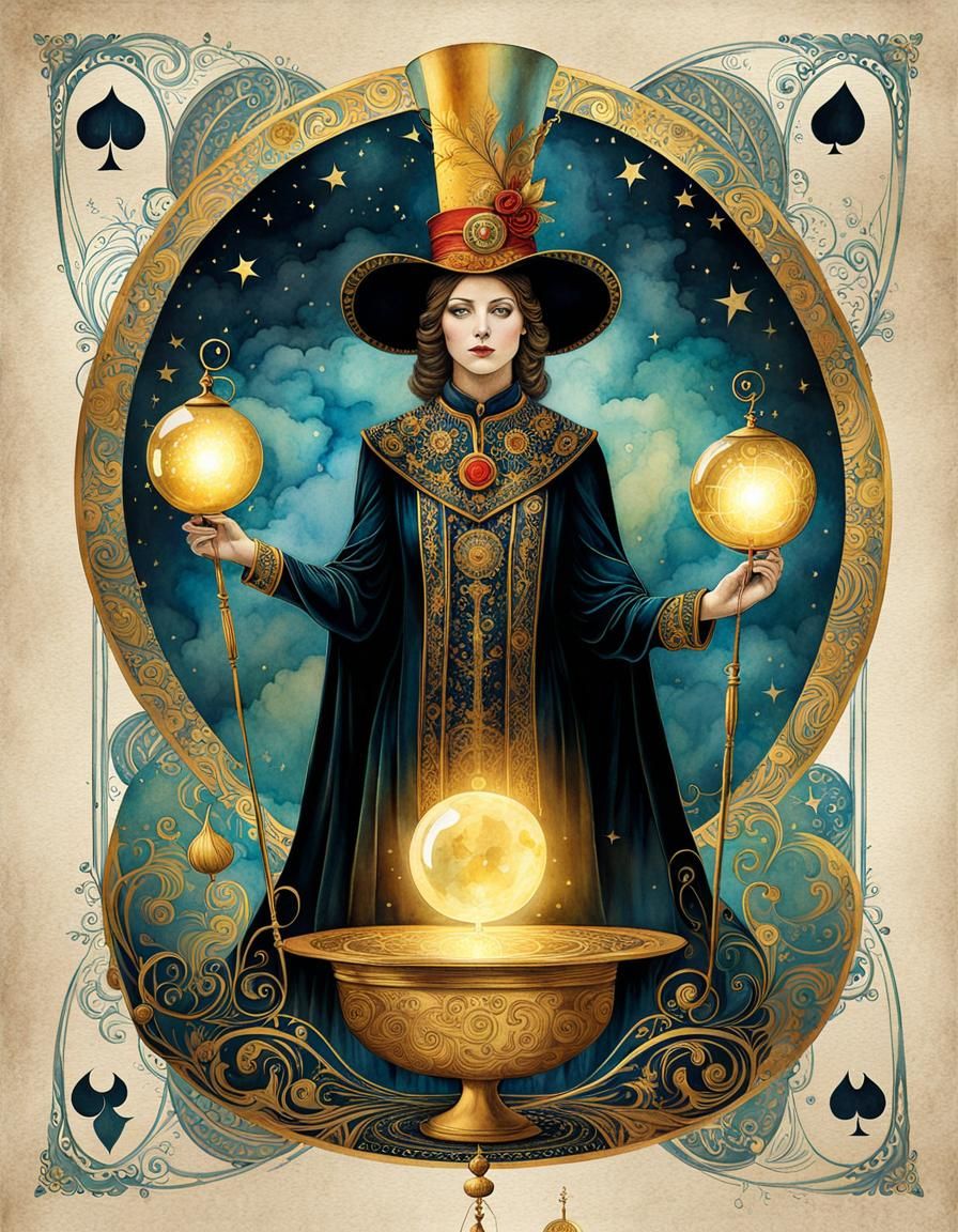 The Magician - AI Generated Artwork - NightCafe Creator