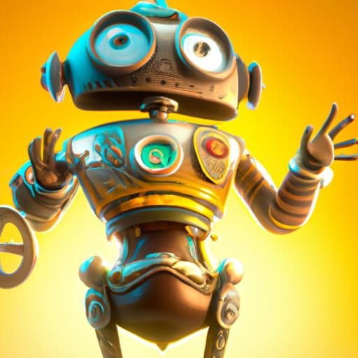 Oh My! - My Little Robot Gang - AI Generated Artwork - NightCafe Creator