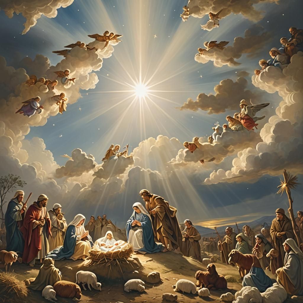 The Nativity - AI Generated Artwork - NightCafe Creator