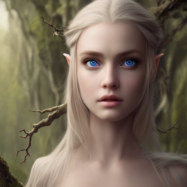 Elf maiden - AI Generated Artwork - NightCafe Creator