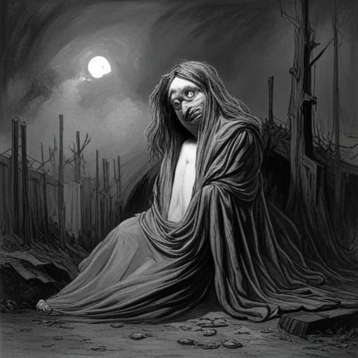 stone lady - AI Generated Artwork - NightCafe Creator