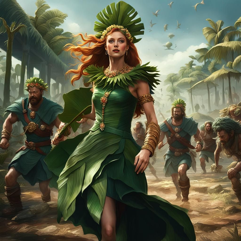 Vegan-Queen - AI Generated Artwork - NightCafe Creator