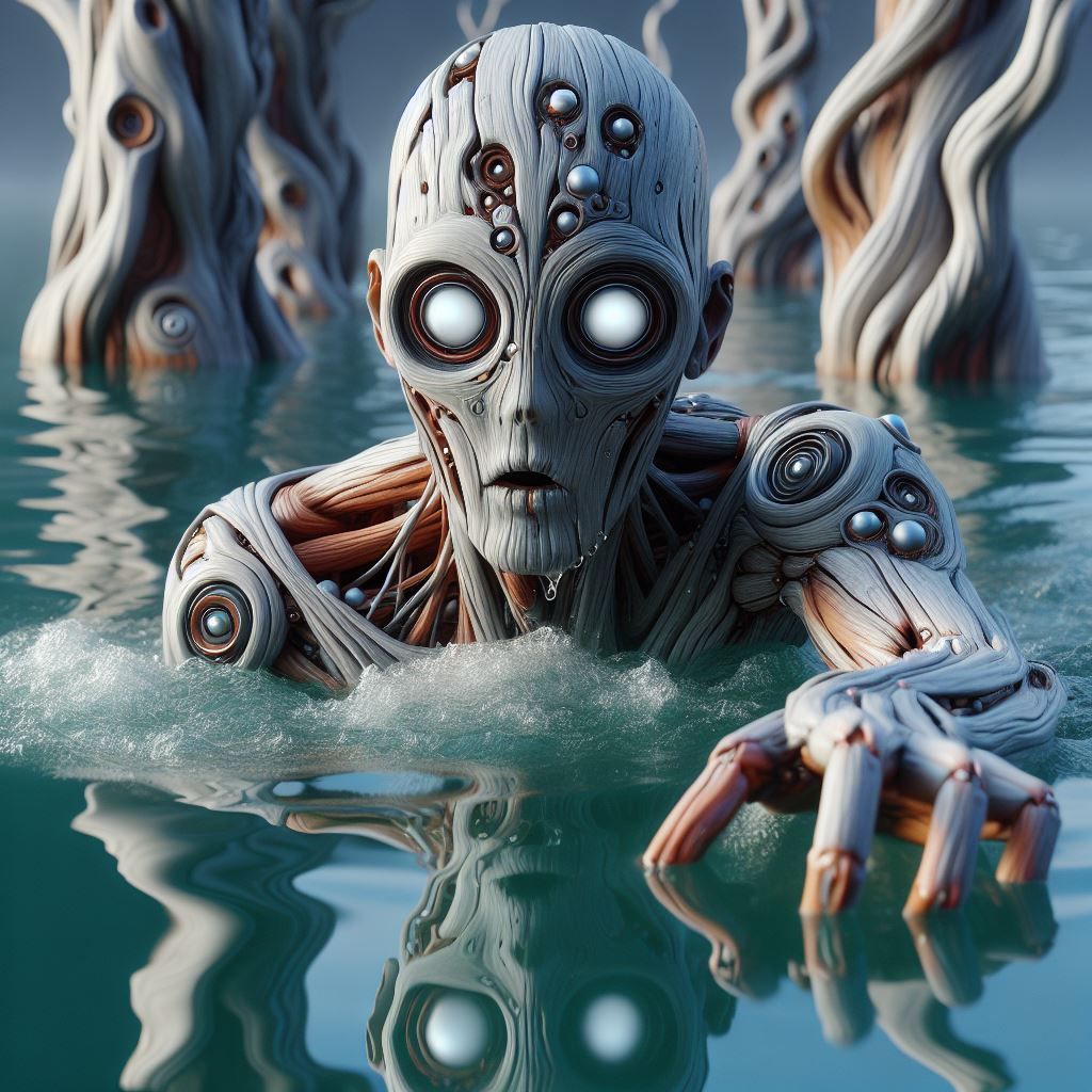 crawling humanoid monsters - AI Generated Artwork - NightCafe Creator