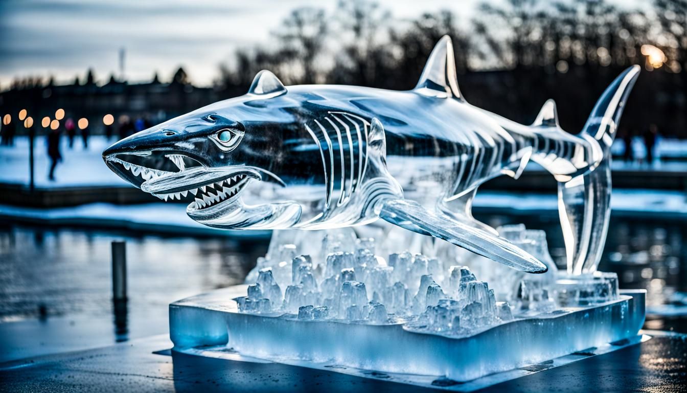 ICE SHARK - AI Generated Artwork - NightCafe Creator