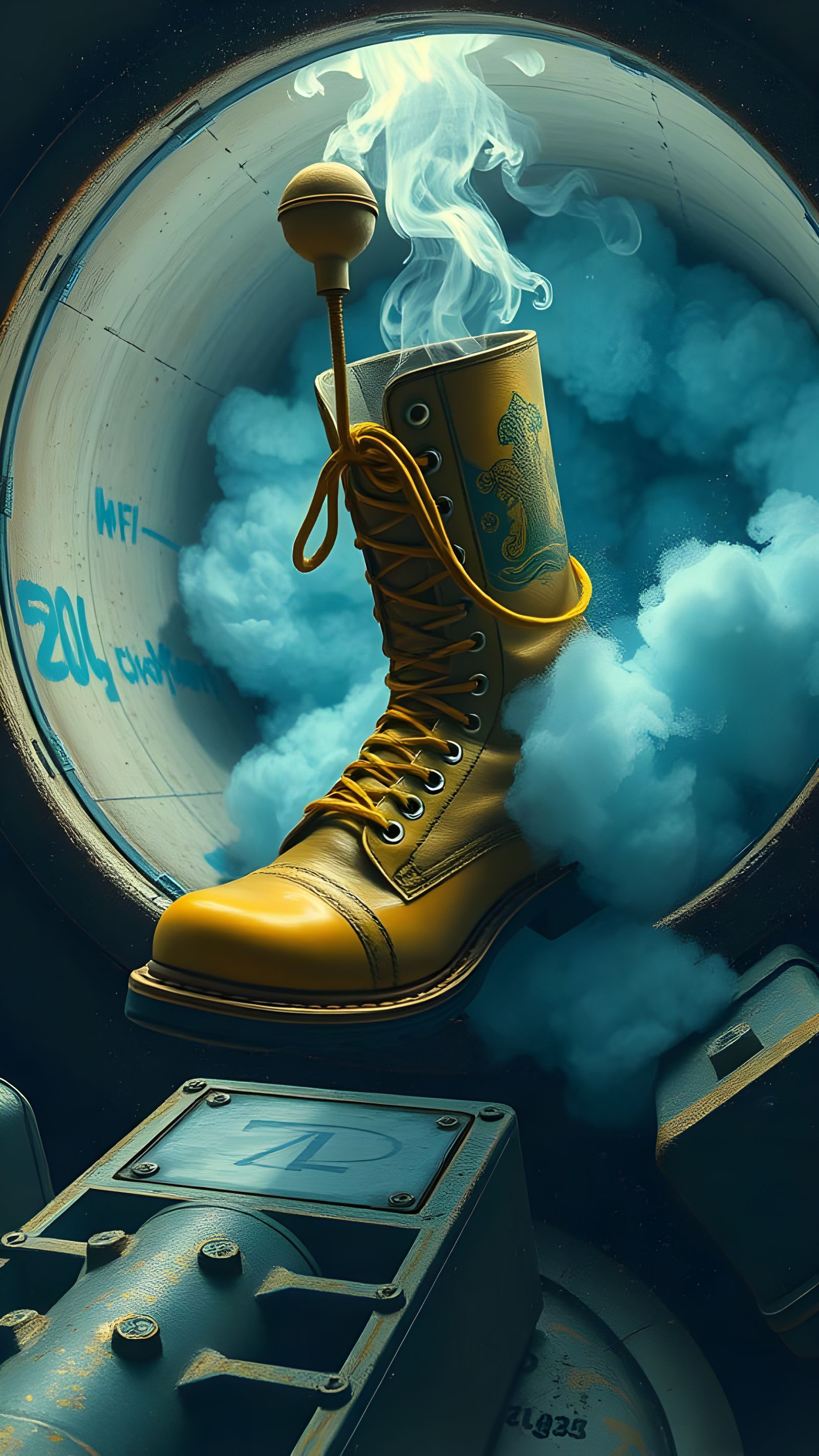 Loab Series - 16 - Solid Boot Glue - Surreal Hyperrealistic ...