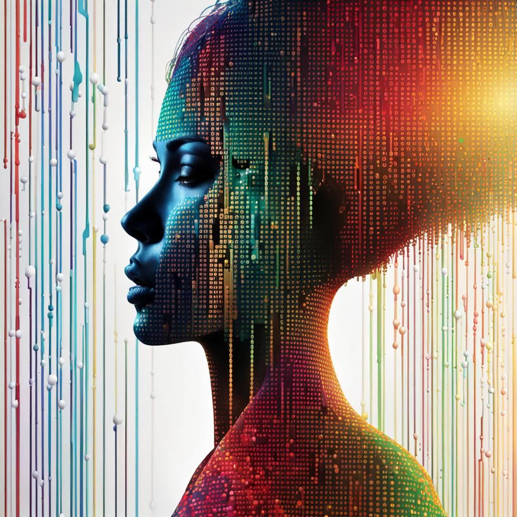 "A Digital Tapestry of Elegance" - AI Generated Artwork - NightCafe Creator