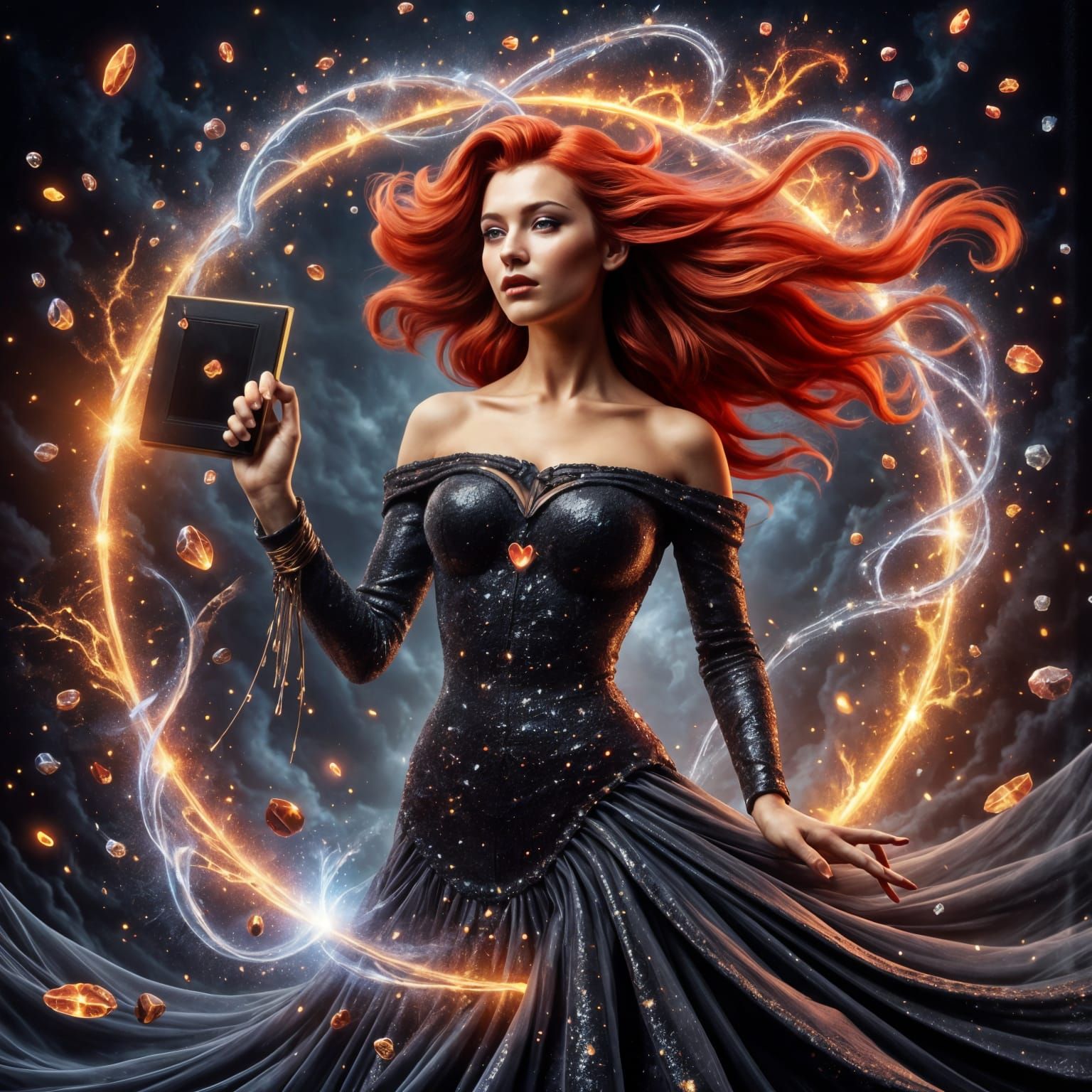 Fiona Challenge Alternate 3 - Slender Red-Haired Dancer Emer...